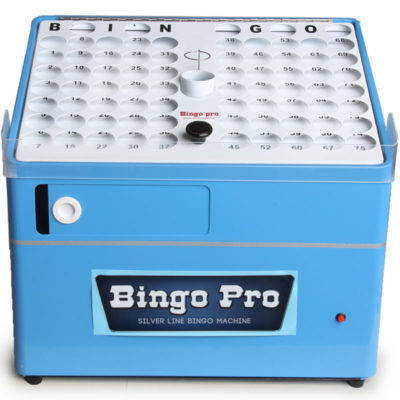 BINGO PRO’S SILVER LINE PORTABLE BINGO MACHINE | Bingo Pro