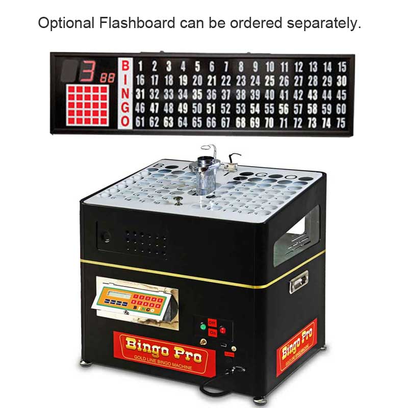 Exclusive Gold Line Programmable Bingo Machine - Bingo Pro
